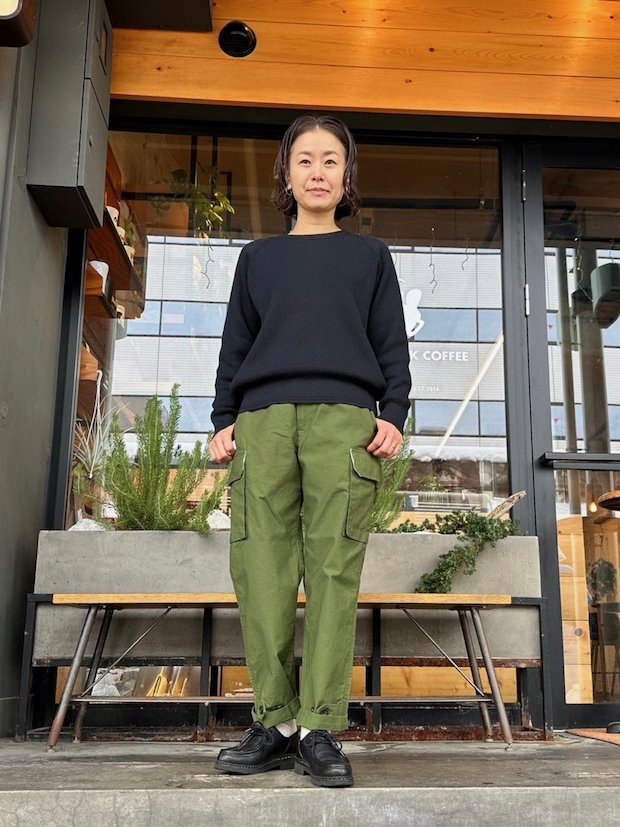 WIDE FRENCH CARGO PANTS – JAMES（ジェームス）